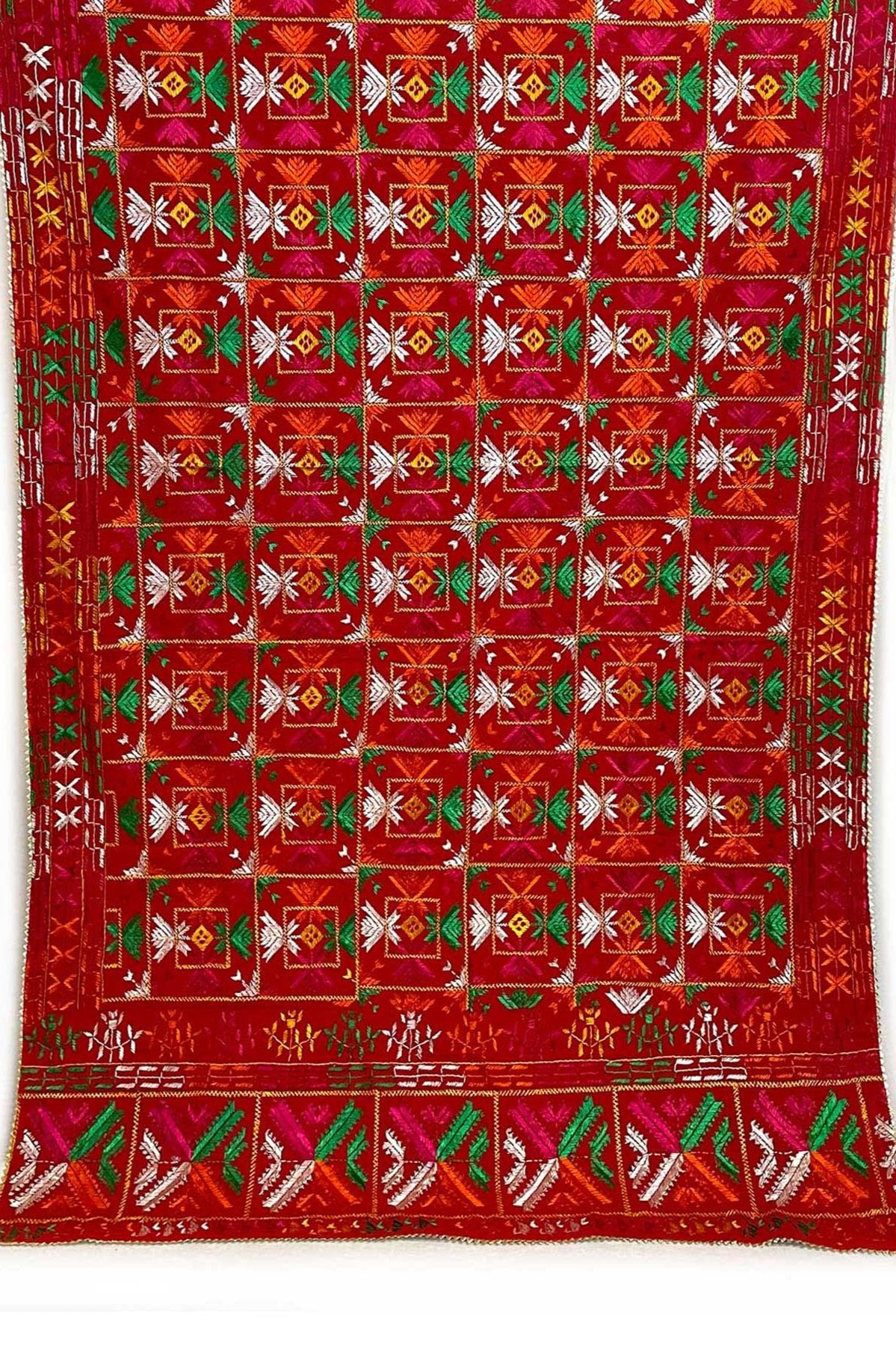 Buy Wedding Khaddar Bagh Phulkari N1 Online | PinkPhulkari California